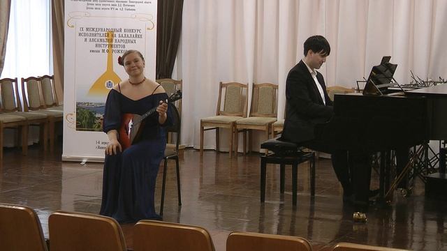 IX Междунар. конкурс исполнит. на балалайке им. М.Ф. Рожкова. I-я Юнош. группа. II тур. Батова Анна