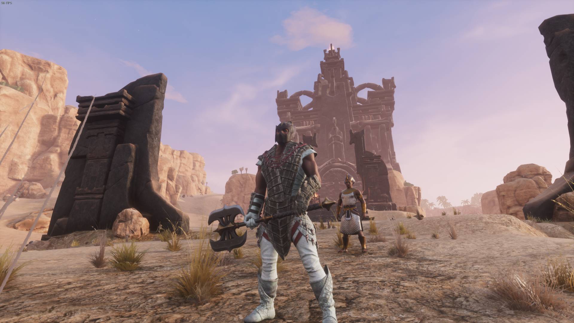 Conan Exiles. Прошли крепость Клоаля. Открыли броню Богоборца