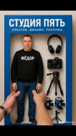 Что в коробке «Студия Пять»?
