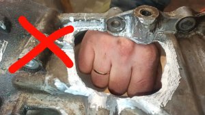 Кулак не дружбы, ремонт алюминиевого поддона Tig! Restoration of aluminum pallet of welding TIG