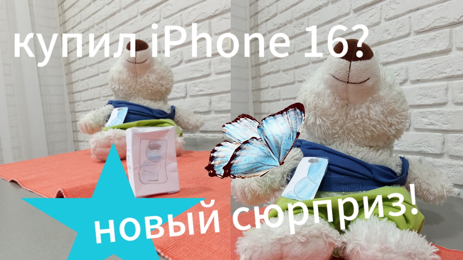 купил для Тедди iPhone 16???