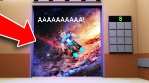 Я прокатился на самом опасном лифте в роблоксе! Играю в обычный лифт 😨😨😨