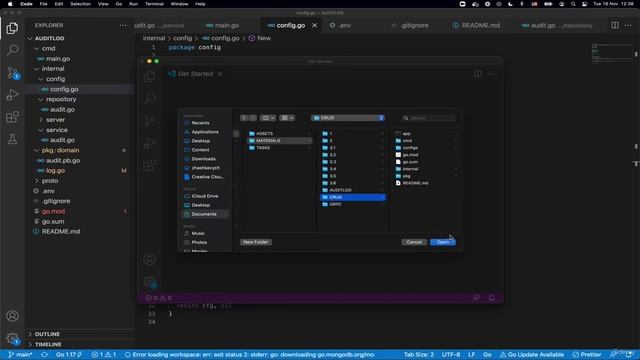 [Udemy] GOLANG NINJA - Разработка Веб-Приложений на Go - 07 gRPC Message Queue Работа с MongoDB
