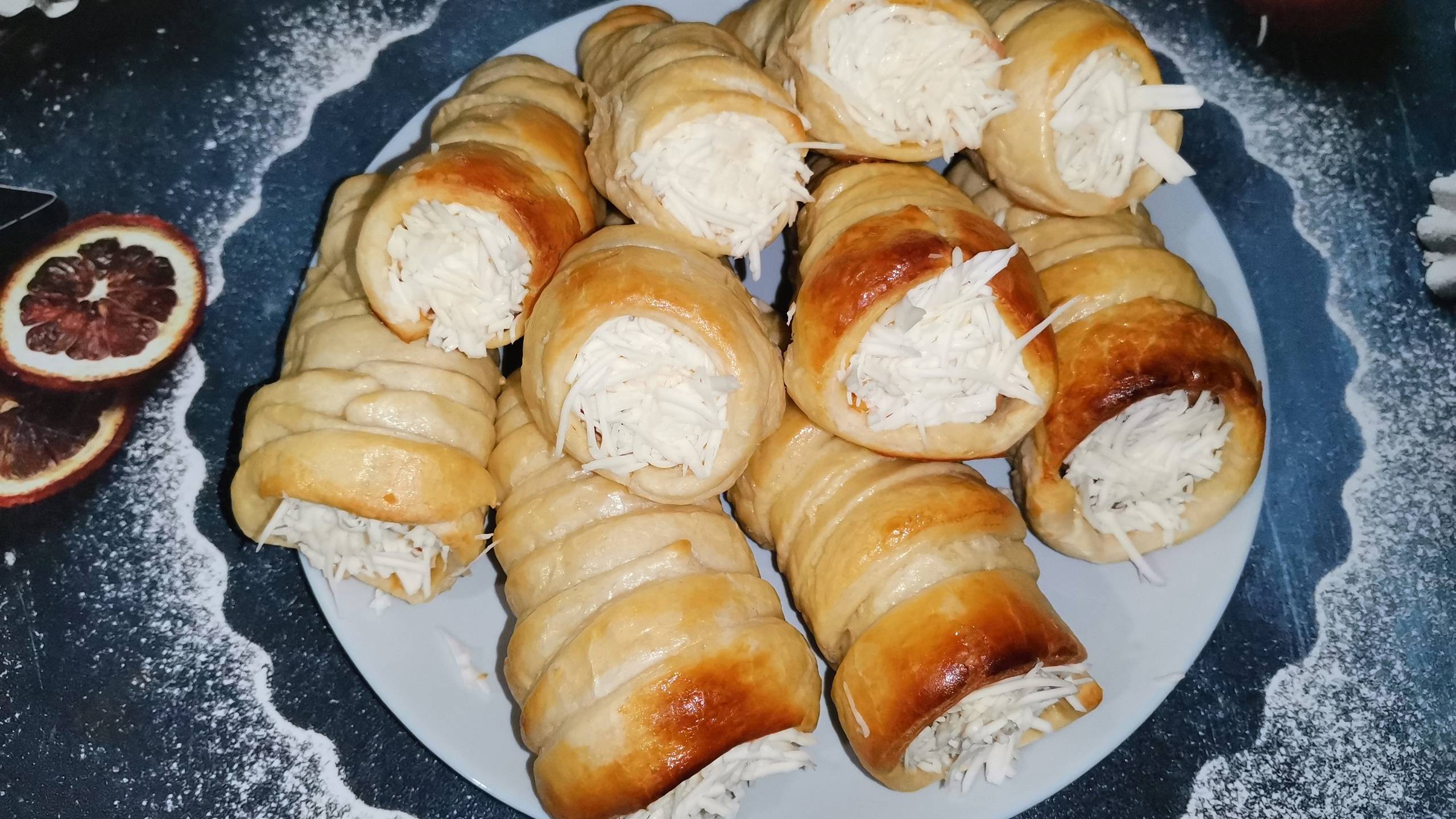 НАШ ОТВЕТ ШАУРМЕ!🌯ТАКАЯ ЗАКУСКА ПОРАДУЕТ НЕ ТОЛЬКО ГЛАЗ!ТРУБОЧКИ из СЛОЁНОГО теста👍АВТОРСКИЙ ВАРИА