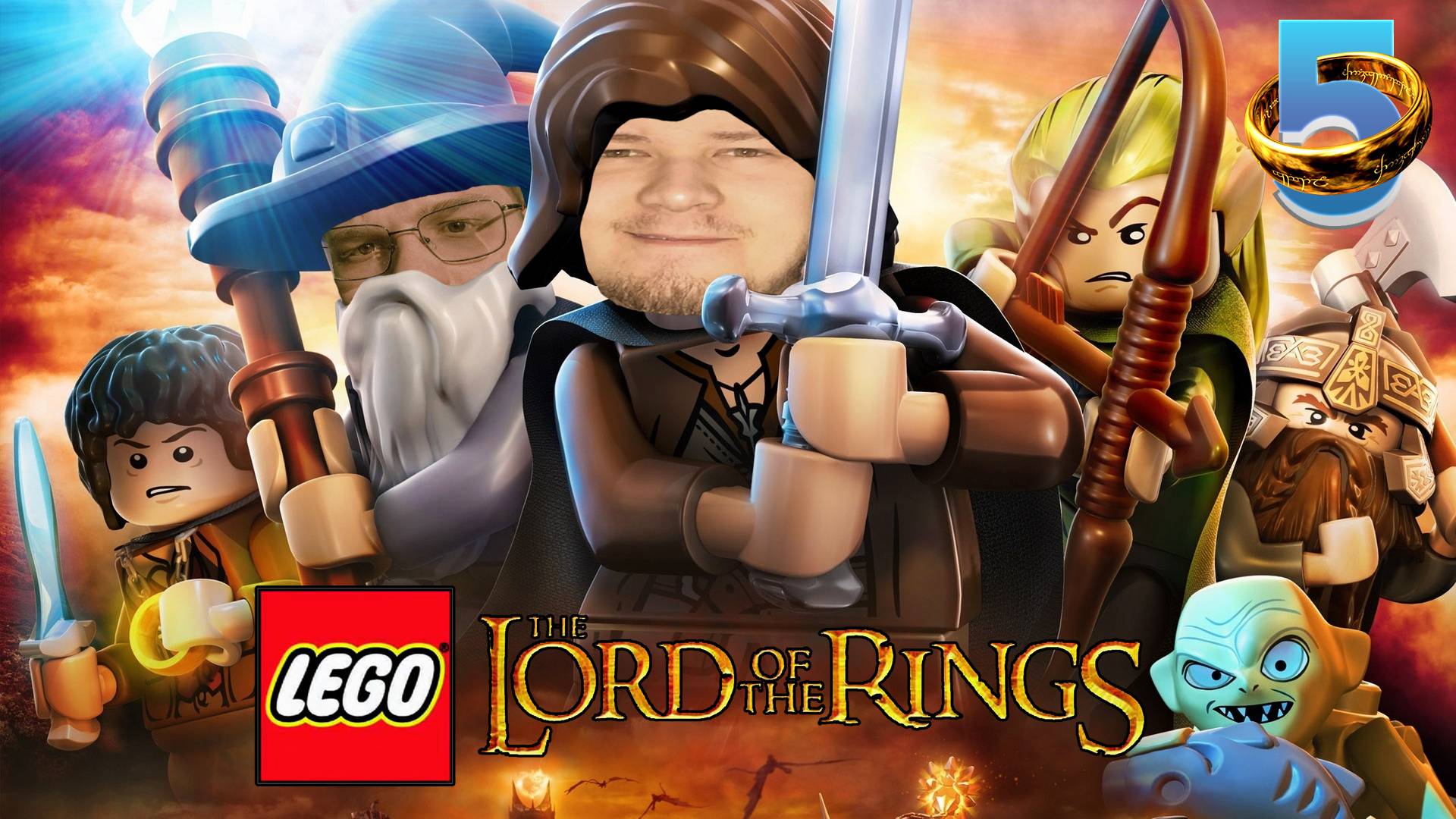 [Co-op] КОВАРНОЕ БОЛОТО LEGO The Lord of the Rings #5