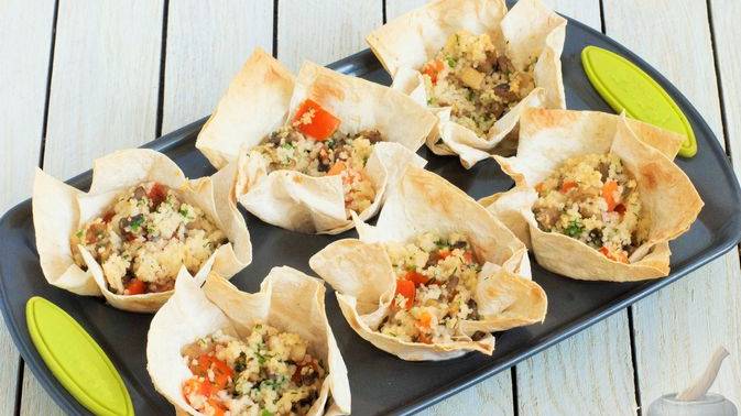 НОВАЯ закуска «Королева Стола» Руки тянутся к этой тарелке!! КОРЗИНОЧКИ из ЛАВАША