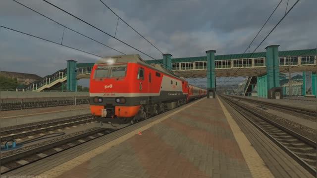 ZDSimulator, отправление из Омска на ЭП2К