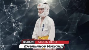 Соревнования по Каратэ киокушинкай: Емельянов Михаил/STRUIN DOJO/УРФО г.Тюмень/06-04-25
