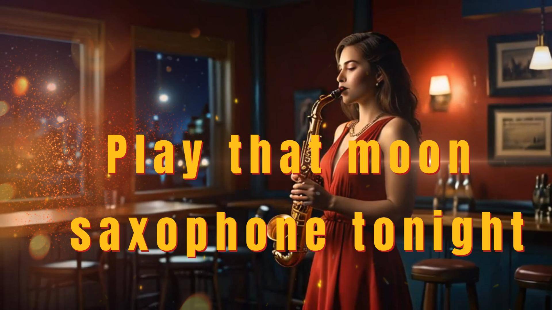 Art intel - Play that moon saxophone tonight