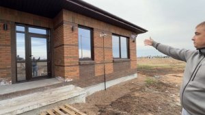 1-этажный дом 160 м2 и теплый гараж 64 м2 на участке 10 соток. Полный обзор.
