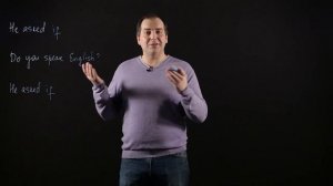 Reported Speech Questions Косвенная речь вопросительные предложения