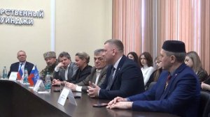 В МГУ имени А. И. Куинджи прошёл круглый стол по итогам автопробега «Дорога жизни объединяет».