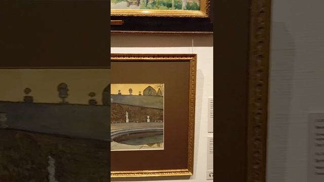Бенуа. Пейзажи акварелью.