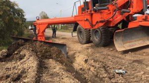 Боковой отвал для проф откосов
