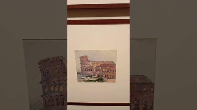 Суриков. Портреты, пейзажи, натюрморт акварелью.