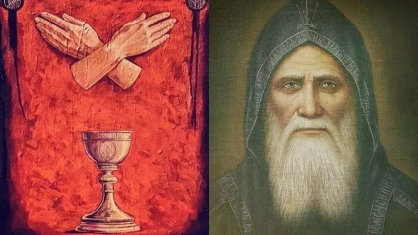 ЭТА СХИМА ДЛЯ ОТЦА ЛАВРЕНТИЯ..ПРЕПОДОБНЫЙ ЛАВРЕНТИЙ ЧЕРНИГОВСКИЙ ч.1