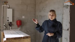 Одноэтажный дом из газоблока.  85 кв.м.