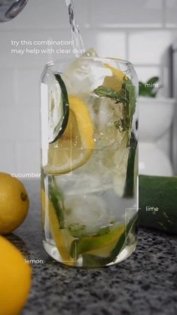 Drink this for clear skin! #shorts #naturalremedy #healthyfood