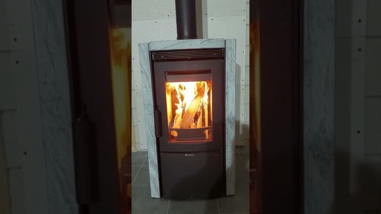 Монтаж печи-камина La Nordica Ester BII