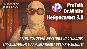 AI HR, который заменяет настоящих HR специалистов и экономит время + деньги. DrWhite и ProTalk