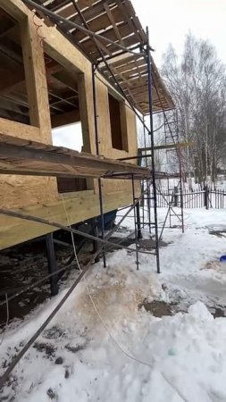 Видео с нашей площадки объекта по адресу: Московская область, Трудовая Южная.