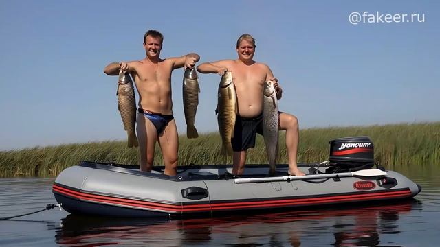 Рыбаки хвастаются пойманной рыбой | Рыбалка