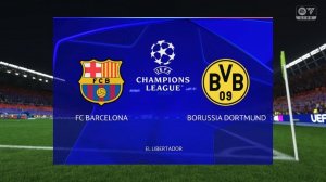 Fc25 - Барселона vs Боруссия Дортмунд | Лига Чемпионов 24/25 | 1/4 финала | PS5 | 4K |
