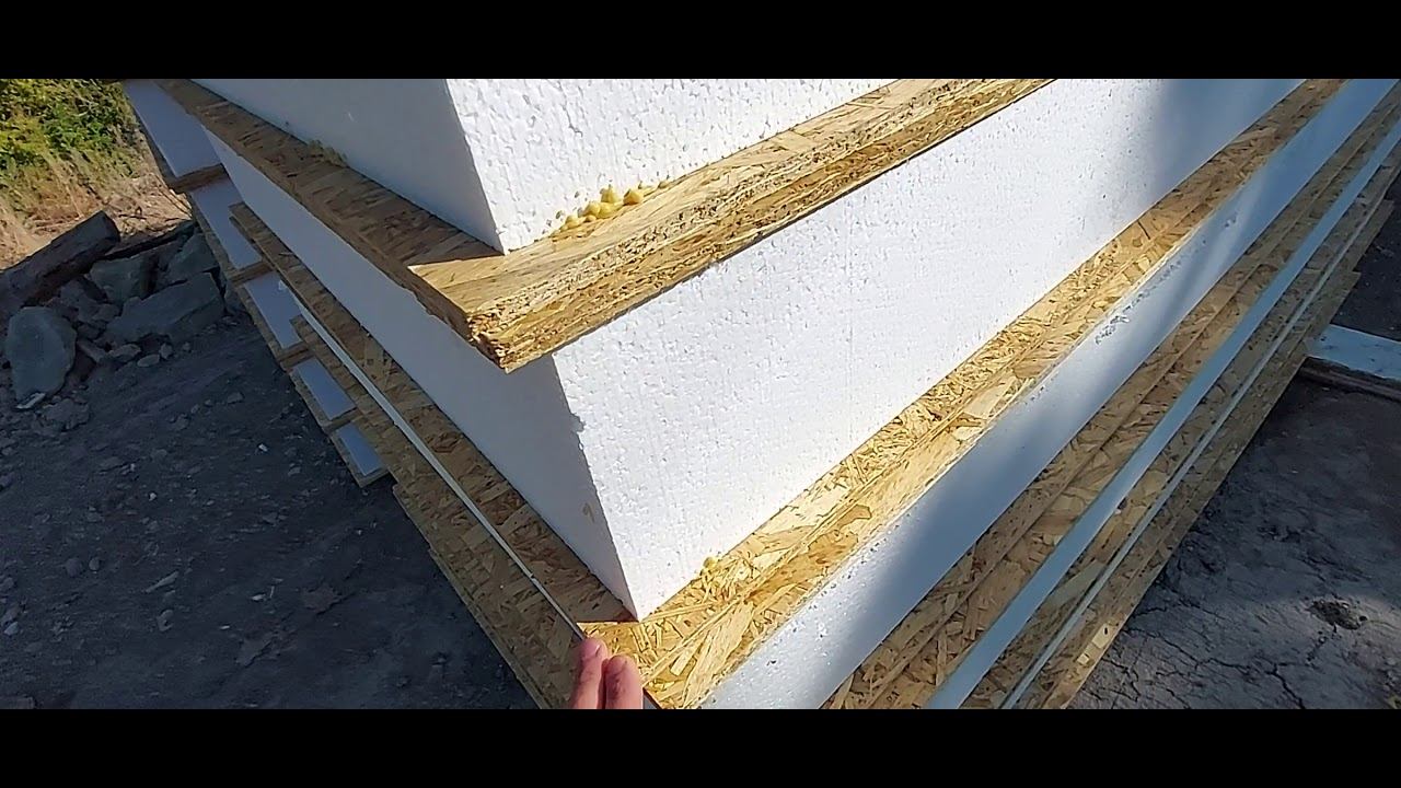 Сип панельный дом 16,2×10,8м  ЭПИЗОД-2...Винтовые сваи, Сип панели
