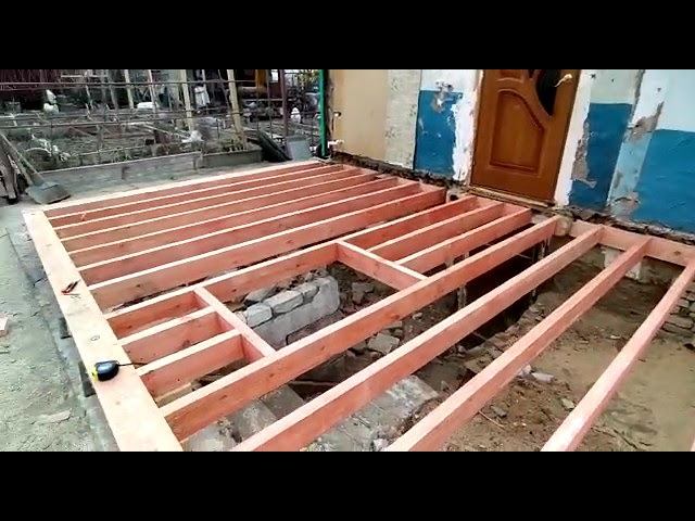 полы пристройка к дому Дом34кафян