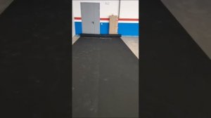 Спортивное покрытие. Резина, первая примерка