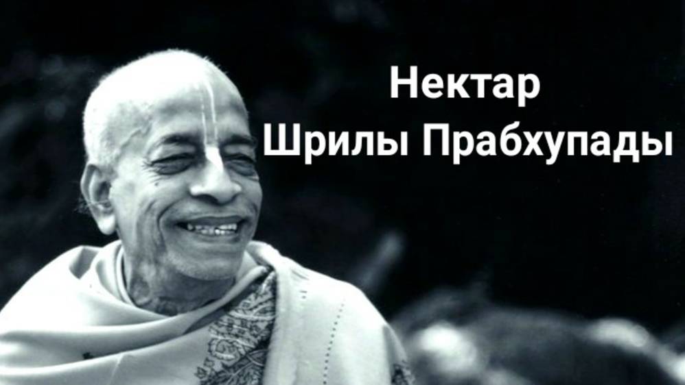 Нектар Шрилы Прабхупады