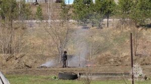 Жгёшь траву - плати штраф