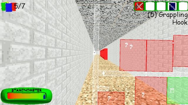 Прошёл Grapple челенж в Baldi's Basics Plus