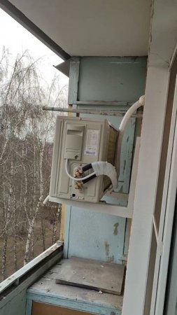 Установка кондиционера NEOLINE