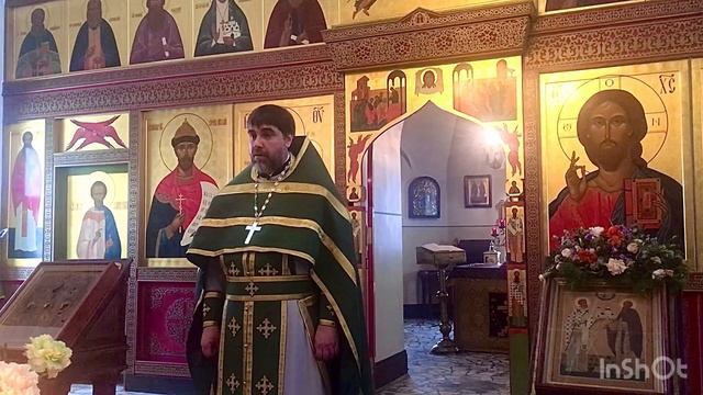 12.04.2025 Проповедь иерея Иоанна Шумилова в Лазареву субботу
