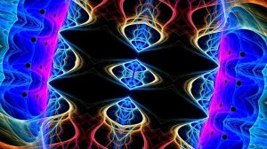 Disabled emotions (Splendor of magic color of kaleidoscope)