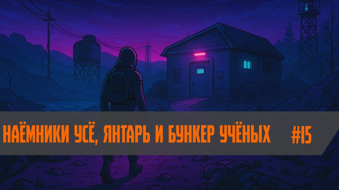 S.T.A.L.K.E.R. Т.Ч. Мастер оружия - Наёмники усё, Янтарь и бункер учёных #15