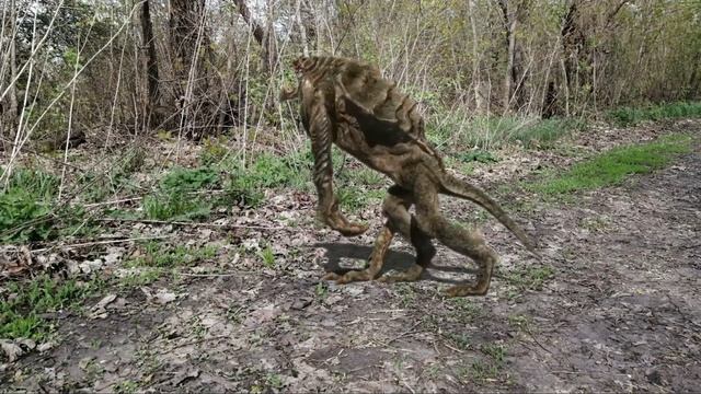 Кинопародия - 80 Максим спасает Артёма от мутантов. Пародия на Метро (отрывок из фильма Пустошь 2 се