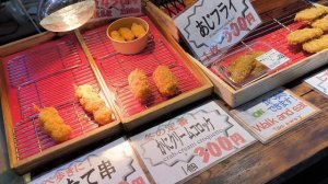 Рынок морепродуктов Kashi-no-Ichi, порт Симидзу, Япония