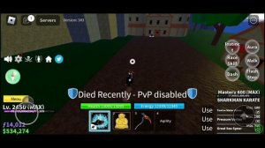 Cara mendapatkan Sharkman Karate + Showcase | Blox Fruit