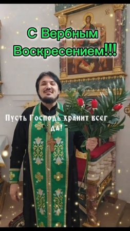 С праздником! С Вербным Воскресением!