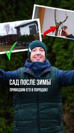 Как привести сад в порядок после зимы: простые и важные шаги 🌾
