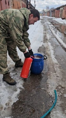 утилизация огнетушителя: как опорожнить огнетушитель без пыли