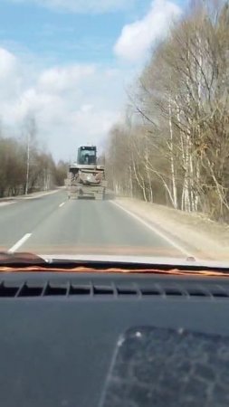 Отгрузка комбайна Дон 680 экспресс-обзор от Николая Нарватова