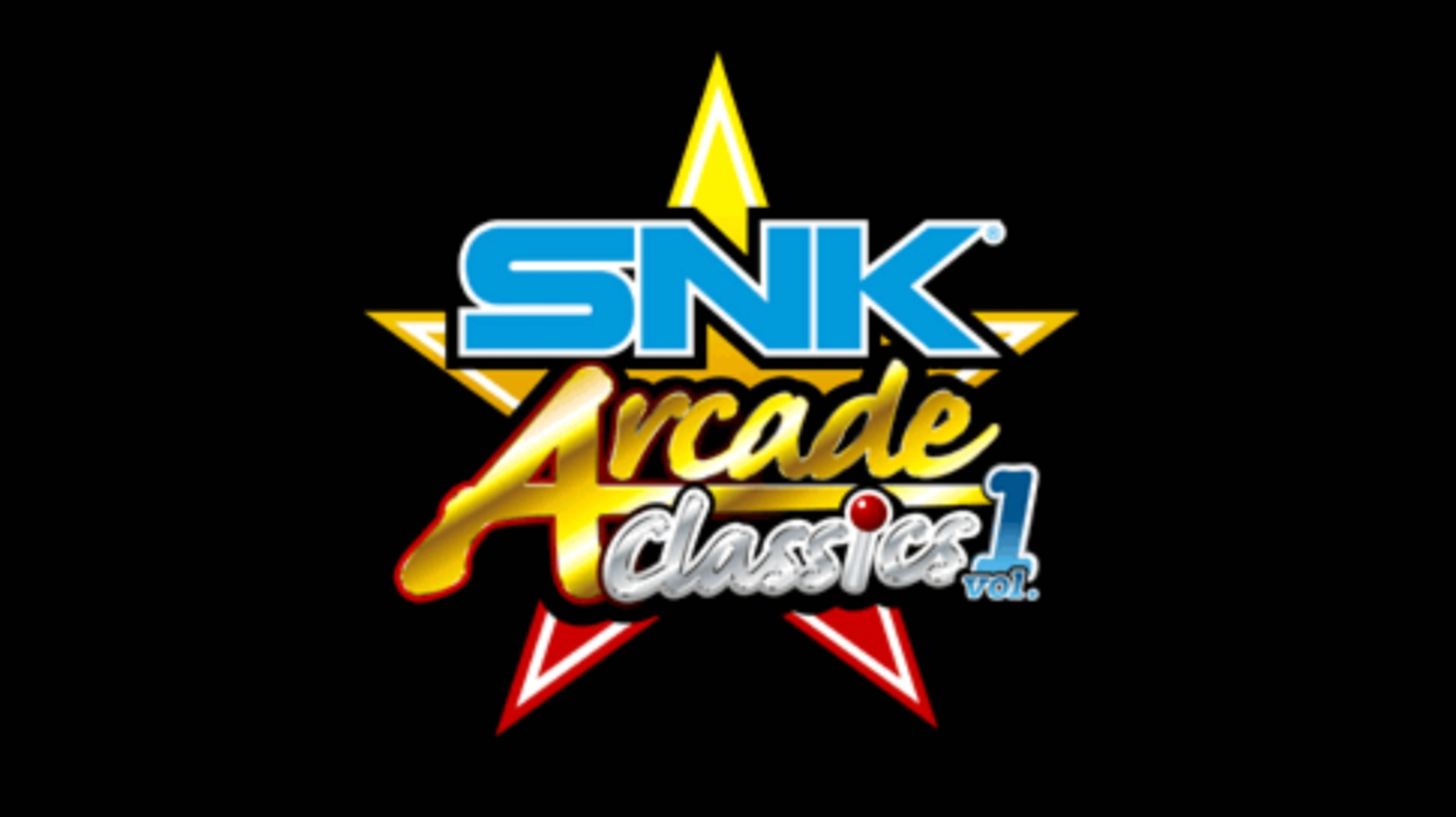 SNK Arcade Classics Vol. 1 PSP PAL EU Retro Collection Disc Menu (ULES-01105)