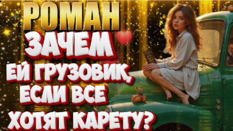 роман ЗАЧЕМ ЕЙ ГРУЗОВИК, ЕСЛИ ВСЕ ХОТЯТ КАРЕТУ ? аудиокнига