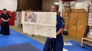Спец.техника удар ногой по листам А-4. Гранд - Мастер Дмитрий Васильевич Тимчук!