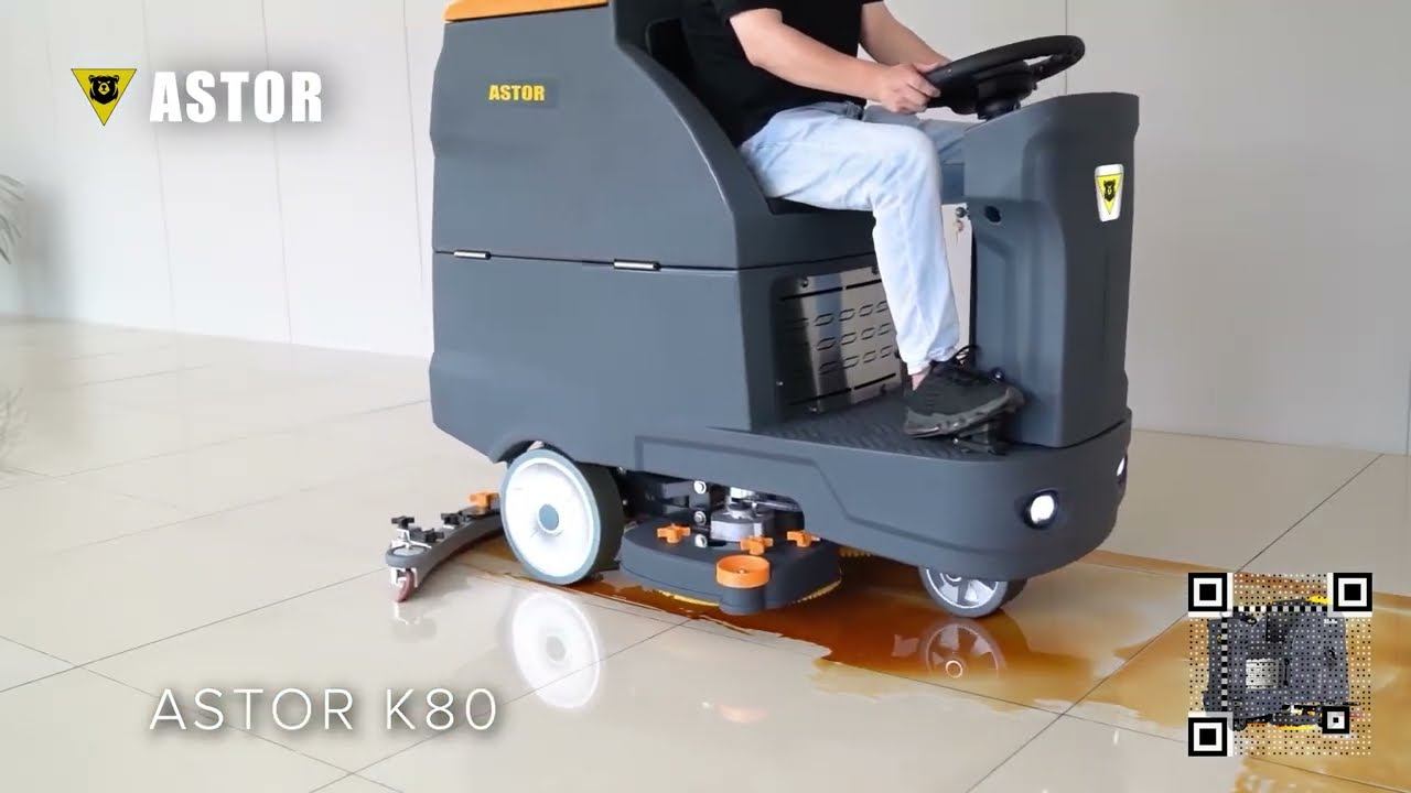 Поломоечная машина с местом для оператора ASTOR K80 #astor #astorpro #чистовместе