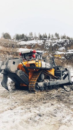 Бульдозер D30 ДСТ-УРАЛ в деле