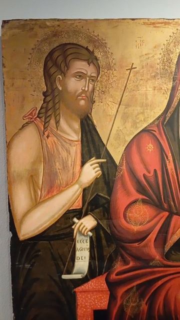 Обручение великомученицы Екатерины. Критский мастер. XVI век.